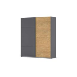 M&ouml;bel Kraft Schwebet&uuml;renschrank 2 t&uuml;rig grau Ma&szlig;e (cm): B: 181 H: 210 &raquo; M&ouml;bel Kraft