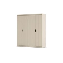 M&ouml;bel Kraft Dreht&uuml;renschrank creme Ma&szlig;e (cm): B: 181 H: 203 &raquo; M&ouml;bel Kraft