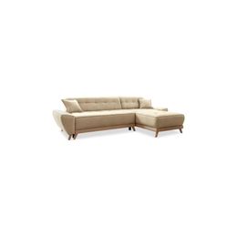 Miuform Ecksofa mit Schlaffunktion Dazzling Daisy beige Ma&szlig;e (cm): B: 260 H: 77 &raquo; M&ouml;bel Kraft