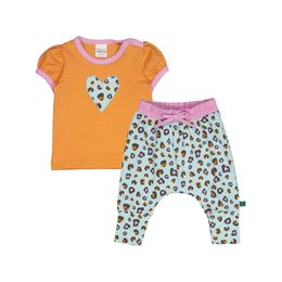 Fred's World by GREEN COTTON Fred's World By Green Cotton Set Jungen Gr&ouml;&szlig;e 68 hellblau / dunkelorange / rosa / schwarz