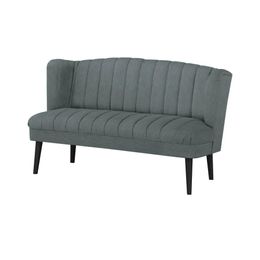 Switch Refresh K&uuml;chensofa Samt Rina grau Ma&szlig;e (cm): B: 156 H: 92 T: 76.0 Sofas > Sofas nach Art > K&uuml;chensofas &raquo; Sofa DE