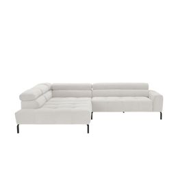 Max Schelling Ecksofa verstellbare Kopfteile MS Verve grau Maße (cm): B: 311 H: 88 T: 219.0 Sofas > Sofas nach Material > Stoffsofas » Sofa DE