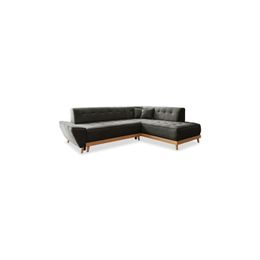Miuform Ecksofa mit Schlaffunktion Dazzling Daisy schwarz Ma&szlig;e (cm): B: 253 H: 77 Sofas > Sofas nach Material > Stoffsofas &raquo; Sofa DE
