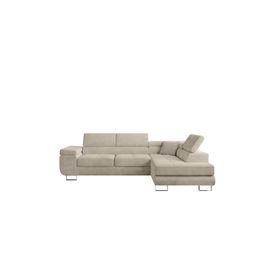 Ecksofa Anton beige Ma&szlig;e (cm): B: 275 H: 90 Sofas > Sofas nach Material > Stoffsofas &raquo; Sofa DE