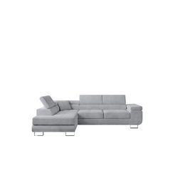 Ecksofa Anton grau Ma&szlig;e (cm): B: 275 H: 90 Sofas > Sofas nach Material > Stoffsofas &raquo; Sofa DE