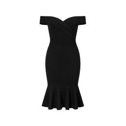 WOMAN VISION Kleid Damen Gr&ouml;&szlig;e 38 schwarz Winterkleid