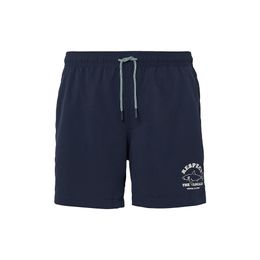 s.Oliver Badeshorts Herren Größe L navy / weiß