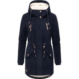 Ragwear Winter Parka 'Ellsie Cordy' female Blue size S
