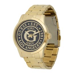 Guess Uhr 'COLLEGIATE' Herren Gr&ouml;&szlig;e One Size gold / schwarz