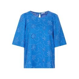 Seidensticker Bluse 'Schwarze Rose' Damen Gr&ouml;&szlig;e XXL blau