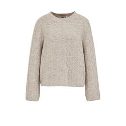 WE Fashion Pullover Damen Gr&ouml;&szlig;e S greige
