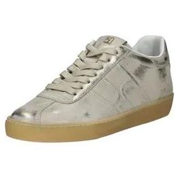 H&ouml;gl Sneaker H&Ouml;GL "H&ouml;gl Sneaker Leder", Damen, Gr. 39, platin, Leder, Schuhe Sneaker