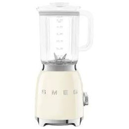 Smeg Standmixer "BLF03CREU", beige (cr&egrave;me), B:24cm H:35cm T:27,5cm, Zerkleinerer