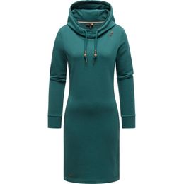 Ragwear Kleid 'Sabreen' Damen Größe 42 petrol Winterkleid
