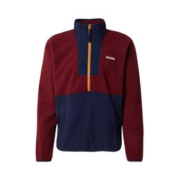 Columbia Sportpullover 'Sequoia Grove' Herren Größe XL dunkelblau / orange / bordeaux / weiß