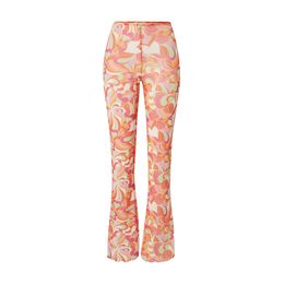 NLY by Nelly Hose Damen Gr&ouml;&szlig;e 36 mint / orange / pink / wei&szlig;
