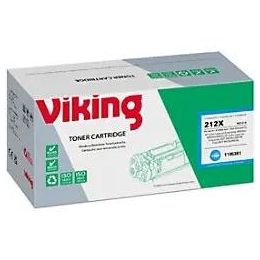 Viking 212X Kompatibel HP Tonerkartusche W2121X Cyan