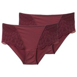 Gina Benotti 2 Damen Pantys mit Spitze