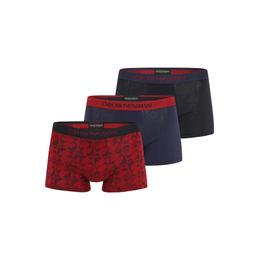 Emporio Armani Boxershorts Herren Größe XL navy / cranberry / schwarz