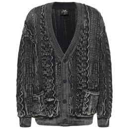 Carlo Colucci Knit Cardigan 'Fant' male Black size XXL
