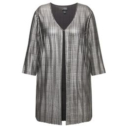 Ulla Popken Knit Cardigan female Silver size 42-44