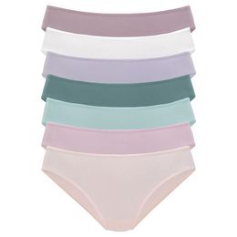 VIVANCE BY LASCANA Jazz-Pants Slips mehrfarbig Gr. 32/34 f&uuml;r Damen. Bequem. Nachhaltig.