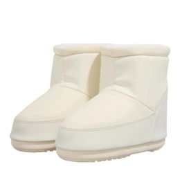 Moon Boot Moonboot Stiefel & Boots - Mb Icon Low Nolace Rubber - Gr. 45_47 - in Creme - f&uuml;r Damen