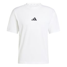 adidas Sportswear Funktionsshirt 'Essentials' Herren Gr&ouml;&szlig;e XXL/XXXL schwarz / wei&szlig;