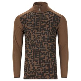 SLOPE Pullover 'Rei' Herren Gr&ouml;&szlig;e L braun / schwarz