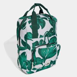 Rucksack adidas Performance "W LEAF BACKPACK", grün (orbit grau, collegiate grün, grün, semi court grün), Rucksäcke, Obermaterial: 100% Polyester