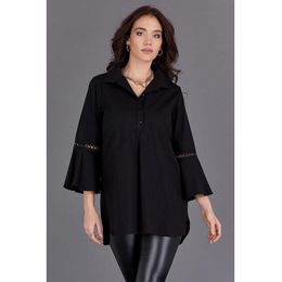 LA Angels Tunika in Schwarz - 56% | Größe M | Damen-blusen
