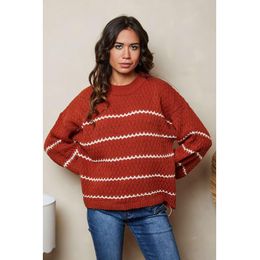 Joséfine Pullover "Klaudia" in Rostrot - 63% | Größe S | Damen-pullover-cardigans