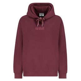 Sublevel Hoodie in Bordeaux - 70% | Gr&ouml;&szlig;e XS | Damen-sweatshirts-jacken