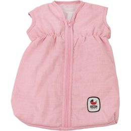 Bayer Chic 2000 Puppen Schlafsack CHIC2000 "Brombeere", rosa (melange grau, rosa), Puppenausstattungen, JungenB:27cm H:2cm T:45cm, Polyester, B:27cm H:2cm T:45cm