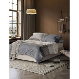 Bettwäsche Irisette "Koala 8430", natur, B/L: 200cm x 200cm, 1 Stk., 2 Stk., Feinbiber, B/L: 80cm x 80cm, 3 Stk., Feinbiber, Obermaterial: 100% Baumwolle, Bettwäsche, kuschelig weiche Winterbettwäsche