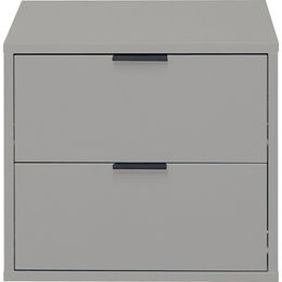 M&auml;usbacher Kommode M&Auml;USBACHER "Bonnie TOPSELLER", grau (kreidegrau matt), B:51cm H:47cm T:45cm, Holzwerkstoff, Sideboards, Kommode, 2 Schubk&auml;sten Kommode
