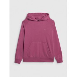 4F Hoodie in Pink - 41% | Größe L | Damen-sweatshirts-jacken