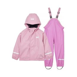 Helly Hansen 2tlg. Regenoutfit "Bergen 2.0" in Rosa/ Pink - 46% | Größe 104 | Kinder-outdoor-jacken