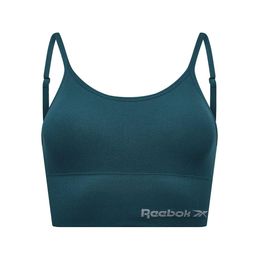 Reebok Bustier "Hatty" in Petrol - 53% | Größe M | Damen-bhs