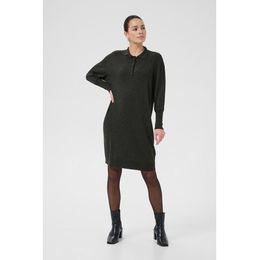 Kaffe Strickkleid in Khaki - 34% | Größe XXL | Damen-kleider
