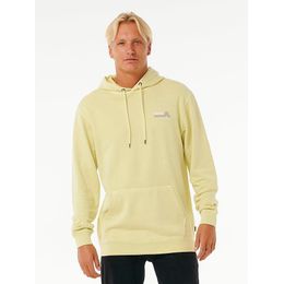 Rip Curl Hoodie in Gelb - 68% | Größe L | Herren-sweatshirts-jacken