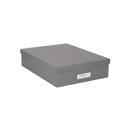 BIGsoBox Dokumentenbox "Oskar" in Hellgrau - (L)35 x (B)26 x (H)8,5 cm - 20% | Buero-schulbedarf