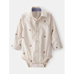 Oshkosh Body in Beige - 52% | Größe 86 | Baby-bodys