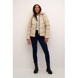Kaffe Steppjacke in Beige - 44% | Größe 34 | Damenjacken