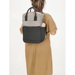 Beagles Rucksack "Kobe" in Grau/ Dunkelgrau - (B)17 x (H)37 x (T)10 cm - 49% | Damen-taschen