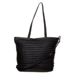 FREDsBRUDER FREDs BRUDER Leder-Shopper "Puzz Riffle" in Schwarz - (B)30 x (H)28 x (T)21 cm - 55% | Damen-taschen