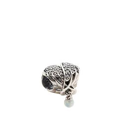 Pandora Silber-Bead mit Zirkonia und Opal - 10% | Schmuck