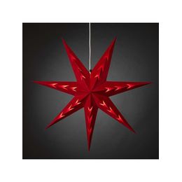 Konstsmide Dekoleuchte ''Star'' in Rot - (H)78 cm - 15% | Lichterketten-dekobeleuchtung