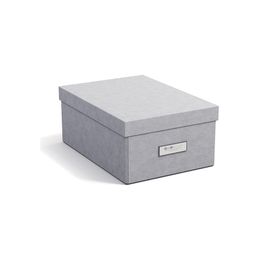 BIGsoBox Ordnungsbox in Hellgrau - (B)22,5 x (H)13,5 x (T)31,5 cm - 33% | Kisten-koerbe