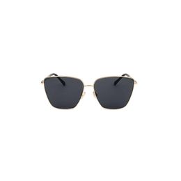 Jimmy Choo Damen-Sonnenbrille in Gold/ Dunkelblau - 68% | Größe 60 | Damen-brillen